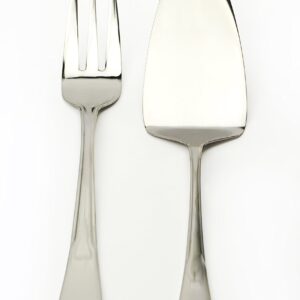 RSVP International Endurance Flatware Collection Stainless Steel, Dishwasher Safe, Serving Fork