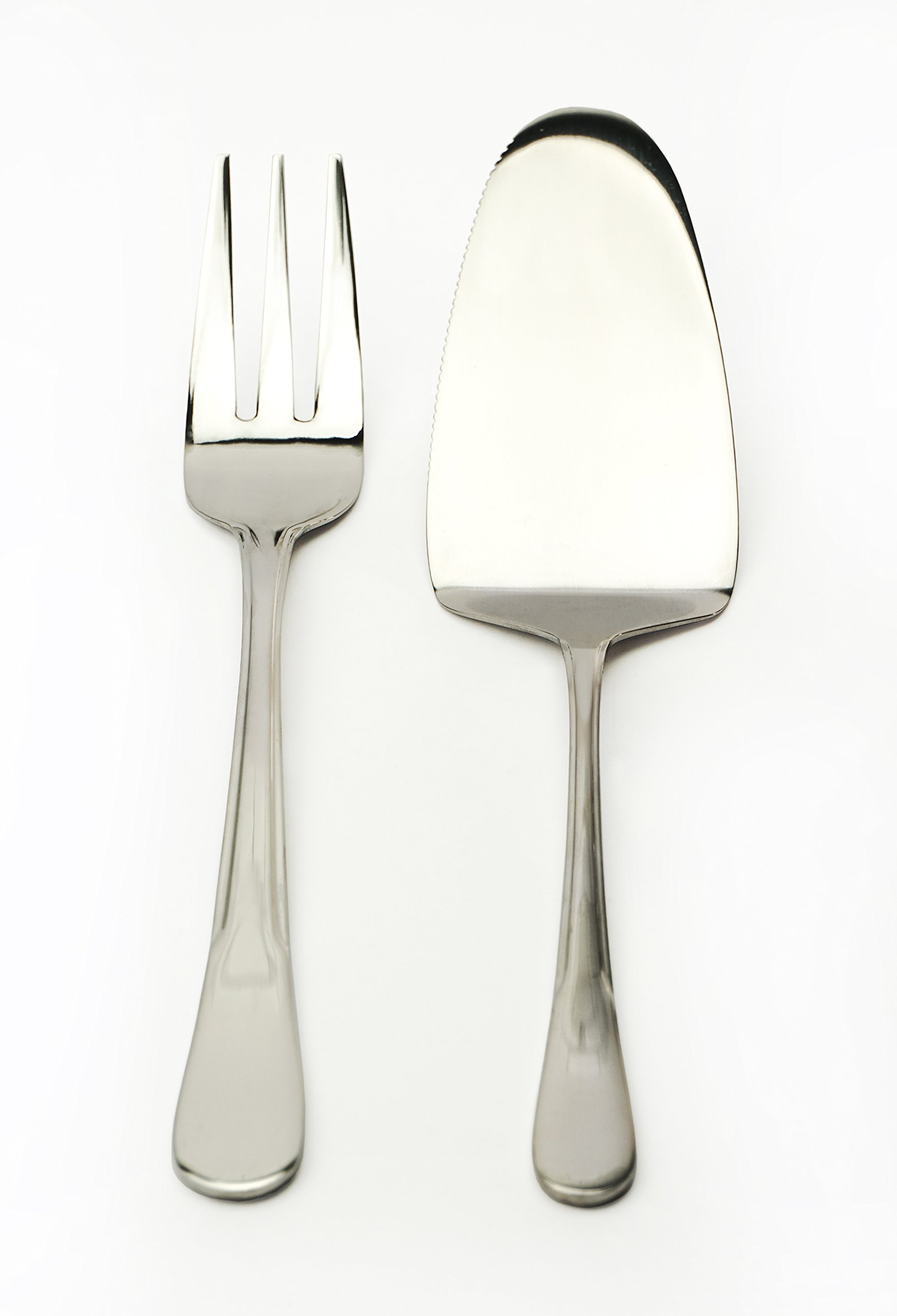 RSVP International Endurance Flatware Collection Stainless Steel, Dishwasher Safe, Serving Fork