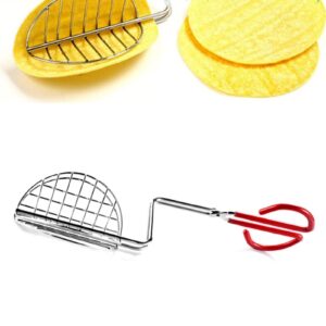 taco shell maker, 34cm taco maker tongs stainless steel taco press taco shell mold for taco shell frying taco shell maker for making homemade taco shells