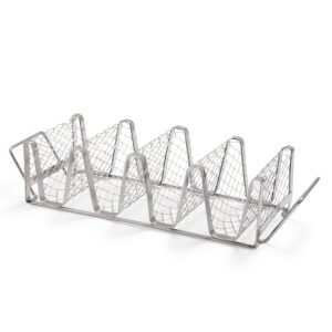 sur la table stainless steel taco rack