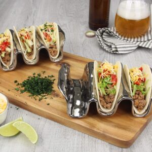 Pampa Bay Porcelain Taco Holder, White (1)