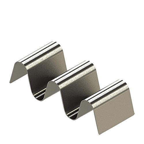 Tablecraft Taco Taxi Server 2-3 Tacos - Stainless Steel Wire Taco Holder for Holding and Serving Tacos