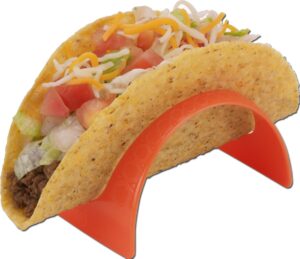 jokari cocina collection e-z fill taco stands, 4-pack