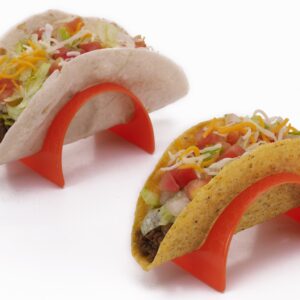 Jokari Cocina Collection E-Z Fill Taco Stands, 4-Pack