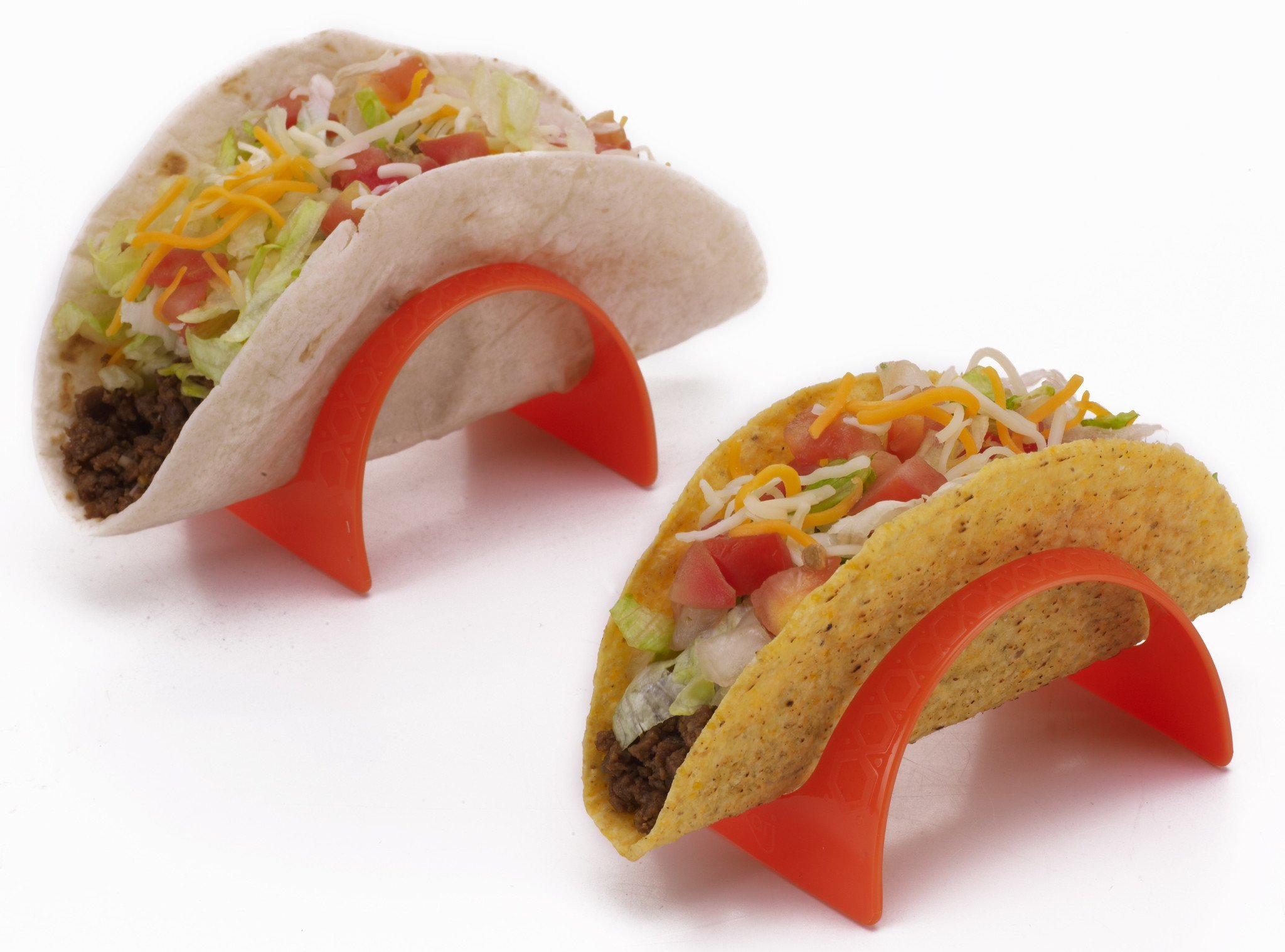 Jokari Cocina Collection E-Z Fill Taco Stands, 4-Pack