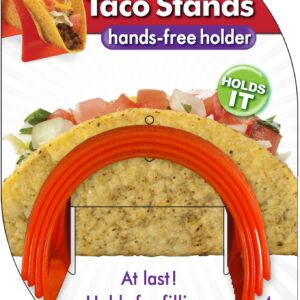 Jokari Cocina Collection E-Z Fill Taco Stands, 4-Pack