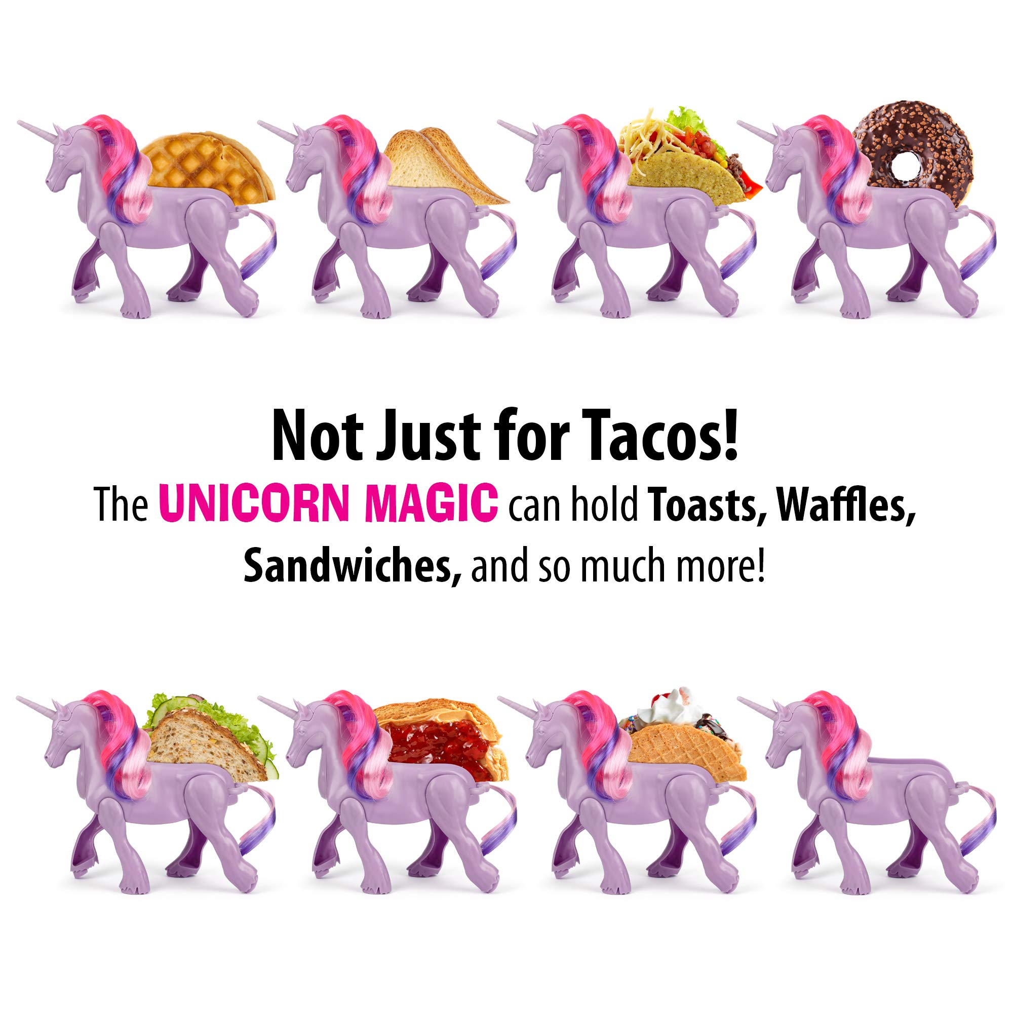 Unicorn Taco Holder - My Little Pony Inspired Mythical Taco Stand