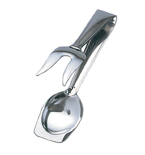 T 18-0 Salad Tongs, Total Length 8.1 inches (205 cm)