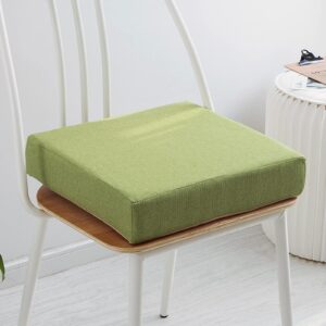 soft indoor deep seat cushions, thick foam sofa chair seat pads non-slip removable chair seat cushion replacement cushion