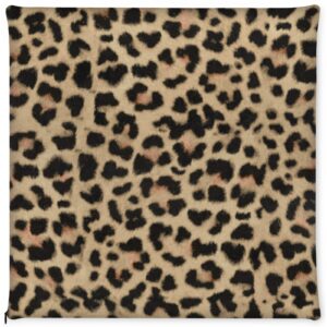 Chair Pad Chair Cushion Leopard Print Chair Seat Cushion Memory Foam Chair Pad Desk Chair Cushion Leopard Animal Seat Cushions for Office Dining Chairs