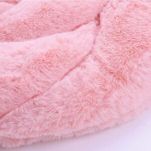 Rose Flower Chair Seat Cushion Fluffy Chair Pad Soft Plush Seat Pillow Home Office Floor Pillow Sofa No Slip Sofa Chair Pads Chair Cushion Comfort Armchair Car Seat Cushion Pain Relief Cushion