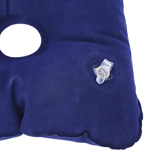 Wheelchair Cushions for Pressure Relief for Sores,Bedridden Air Inflatable Seat Cushion for Wheelchair,Anti Bedsore Seat Pad with 6 Ventilation Holes for Elderly Disabled Handicap