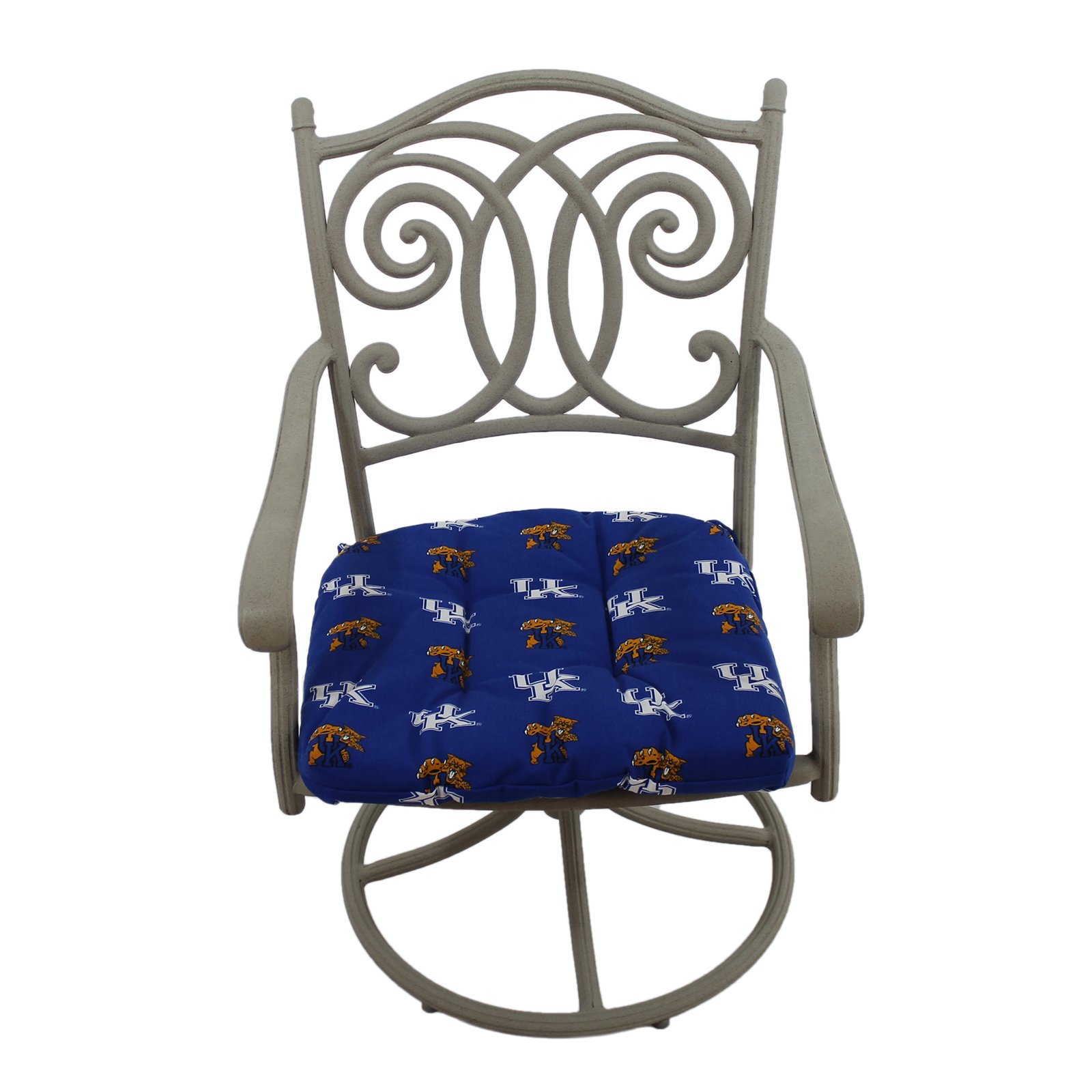 College Covers ComfySeat College Indoor/Outdoor Seat Patio D Cushion, 20" x 20", Kentucky Wildcats