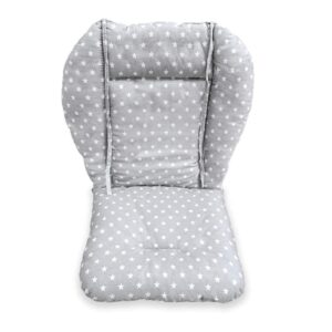 High Chair Cushion,High Chair Pad with 5-Point high Chair Belt