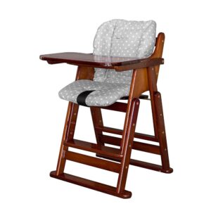 High Chair Cushion,High Chair Pad with 5-Point high Chair Belt