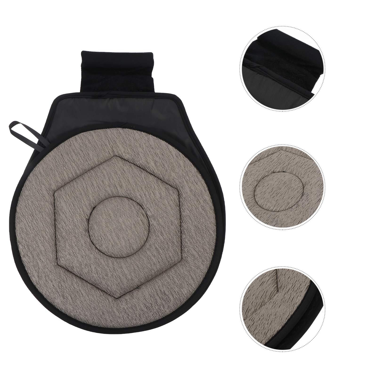 Healifty Auto Swivel Seat Cushion Car Seat Cushion Pad with 360 Degree Turns Rotating Pivot Cushion for Car Seat Office Chair