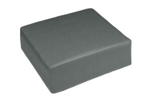 26" x 30" x 4" sunbrella ottoman cushion (sunbrella charcoal)