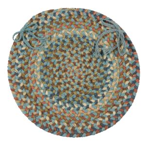 cedar cove chair pad, light blue