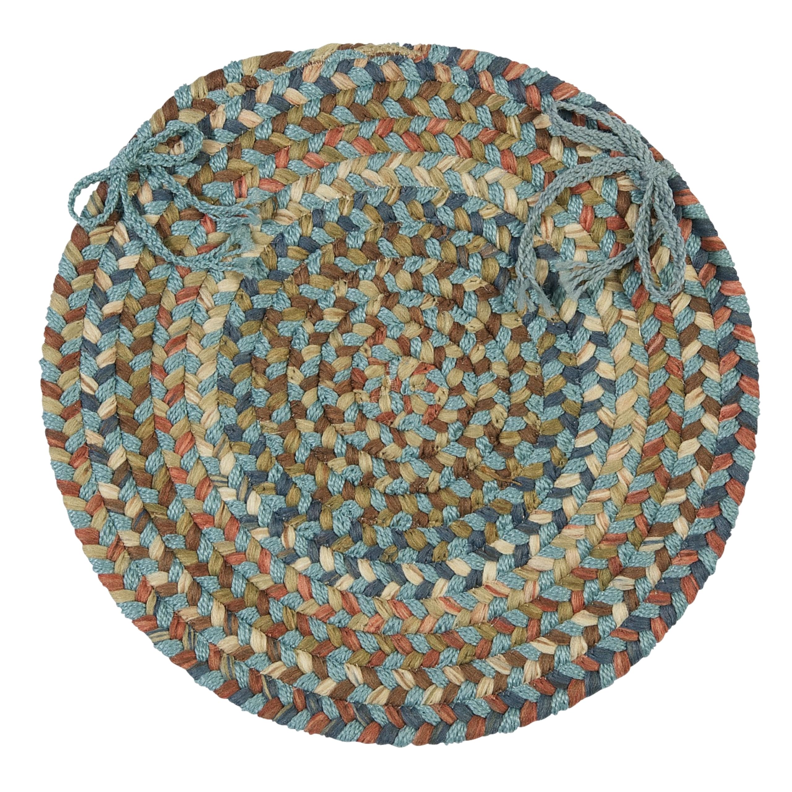 Cedar Cove Chair Pad, Light Blue