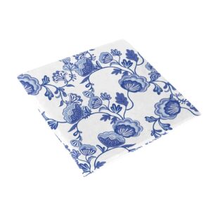 susiyo square chair pads, colorful flowers chinoiserie style seat cushion comfort reduces pressure washable memory foam chair cushions for kitchen dining carpet rug office car 15.7" x 15.7"