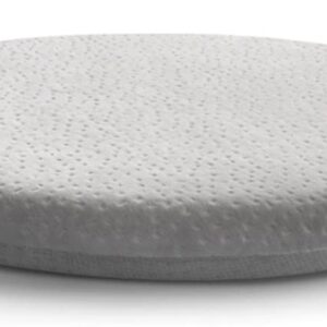 Round Stool Cushion Memory Foam Round Chair Cushion/ Seat Cushion Anti-Slip Soft Round Chair Pad ( Color : Light Gray , Size : 28cm(11inch) )