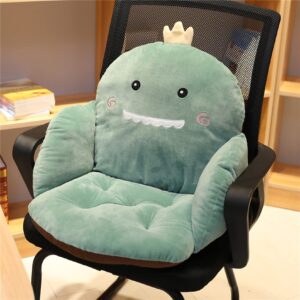 GEORPE Cute Animal Back Pillows Puff Plush Chair Cushion Seat Sofa Mat Home Indoor Floor Office Room Decor