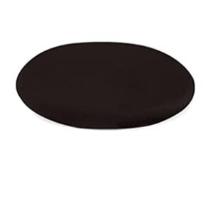 Oleewel Memory 13 inch Foam Seat Cushion Anti-Slip Soft Round Stool Cushion Chair Pad Black