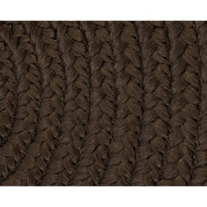 Boca Raton Braided Chair Pad, 15"x15" (Set 4), Mink