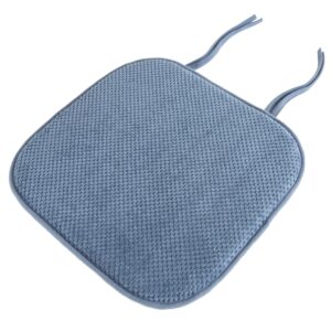 lavish home chair pad - blue