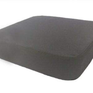 Dreamsweet Extra Thick Memory Foam Dual Layer Seat Cushion Pad for Office, Home Sitting & Driving Comfort, Gray