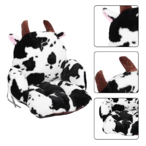 HANABASS Pad: Sofa Backrest Pillows: Home Bed Ties Accessories Floor Cute Car Bedroom Cow Pattern Cushions Couch Pads with Print Chair Pad Adorable Rest Outdoor Animal Warm