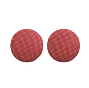 jingxin pack of 2 round stool pad kids soft sponge seat cushion bar high stool chair pad - diameter 13 inch,red dot