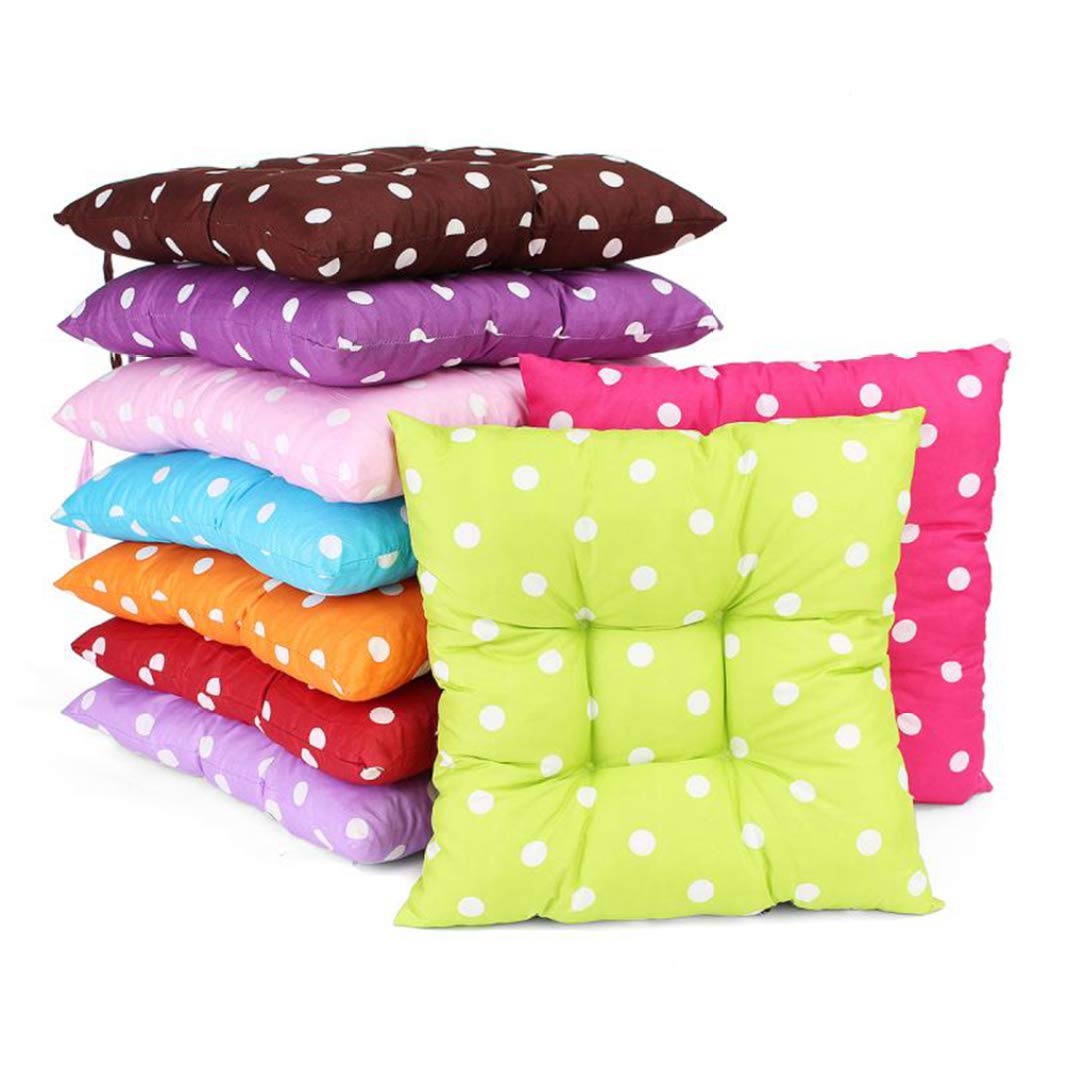 YURASIKU Square Chair Pad Multi-Color Car Sofa Chair Seat Cushion Home Garden Office Kitchen Kids Adult Winter Tatami Pad