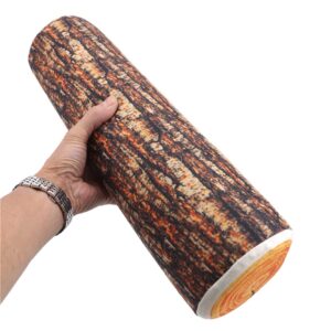 HUANGXM Creative Natural Woods Design Log Soft Chair Cushion Pillows Round Woods Grain Stump Shaped Decorative Cushions(1#)