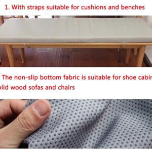 wangk Seat Cushions Bench Seat Cushion Elastic Thicken Dining Chair Pads,Thick Upholstery Quilted Cushion Floor Cushion