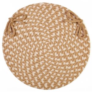 melrose chair pad, natural