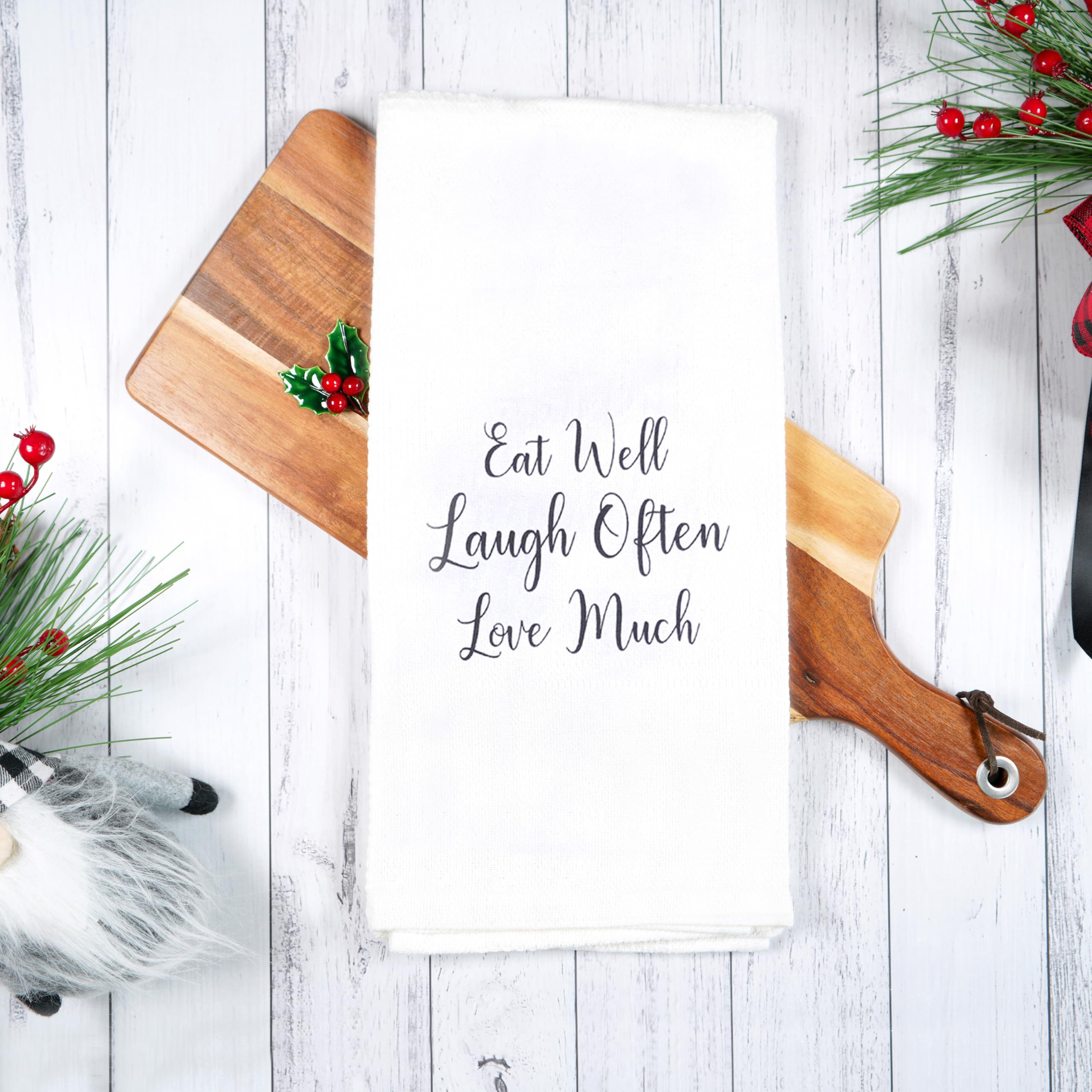 Michael Grace Gifts Decorative Kitchen Towels - Cute Kitchen Towels with Sayings, Cute Tea Towels for Kitchen, Cute Dish Towels, Perfect for Housewarming Gift Christmas Mothers Day Birthday