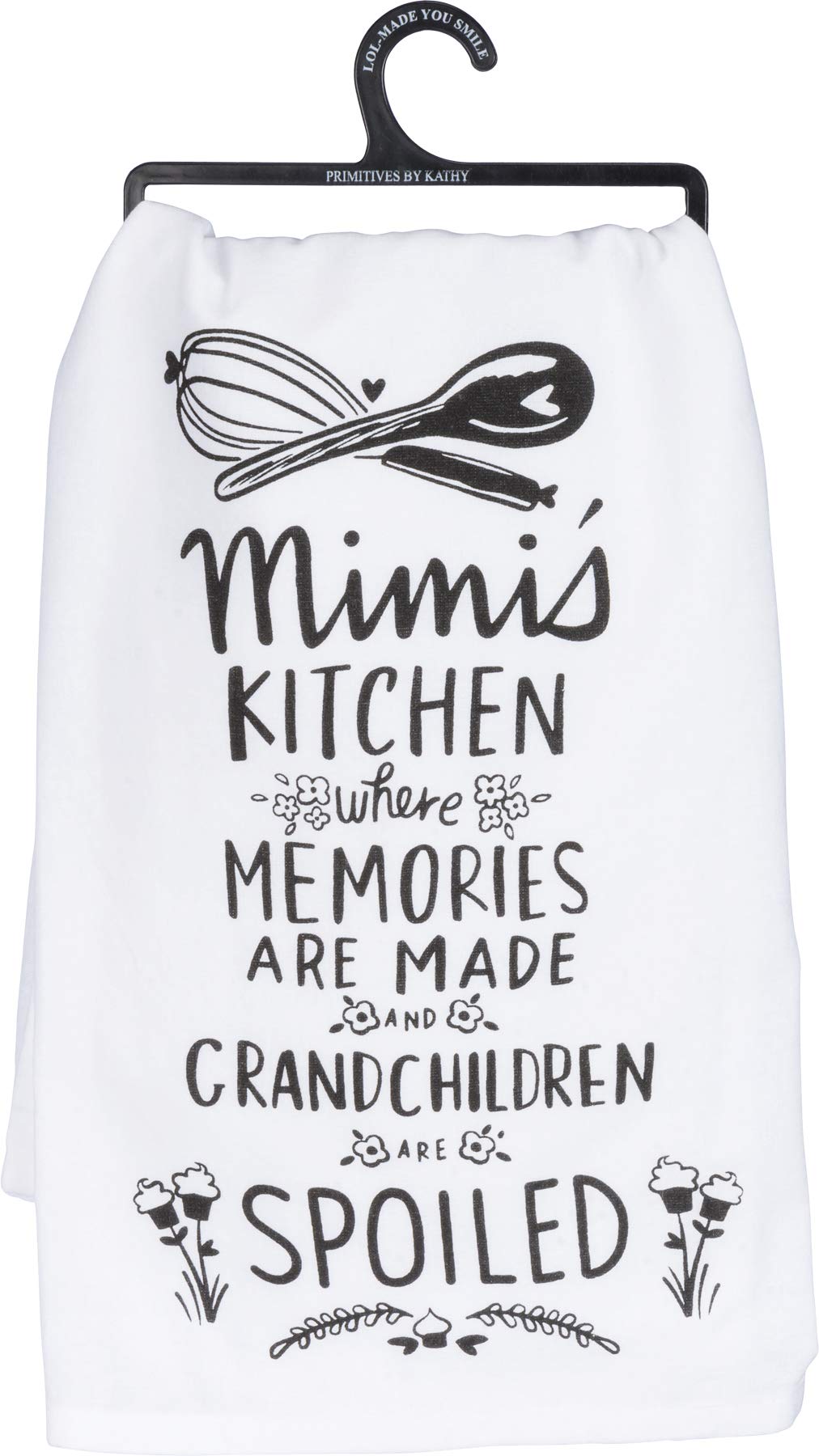 Primitives by Kathy Mimi Towel Bundle - Mimi is The Name Spoiling and Mimi's Kitchen Where Memories