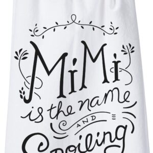 Primitives by Kathy Mimi Towel Bundle - Mimi is The Name Spoiling and Mimi's Kitchen Where Memories