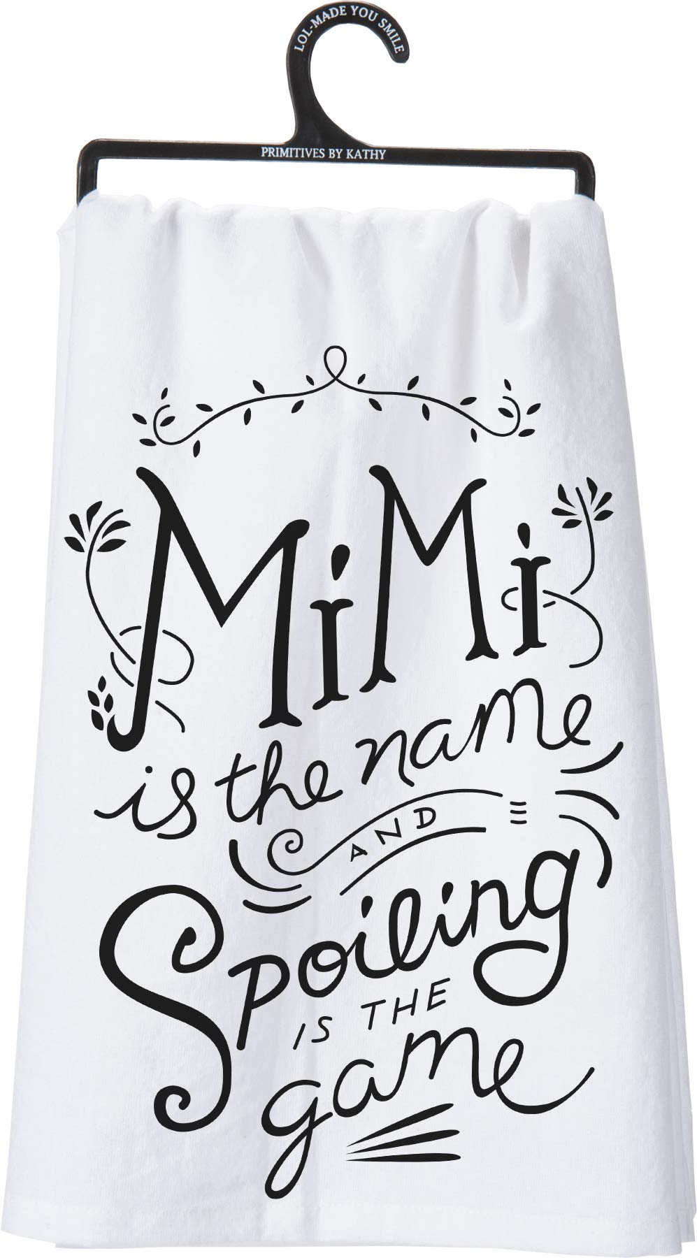 Primitives by Kathy Mimi Towel Bundle - Mimi is The Name Spoiling and Mimi's Kitchen Where Memories