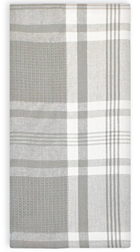 DII Everyday Collection Foodie Kitchen Set, Dishtowel & Dishcloth, Light Gray, 5 Piece