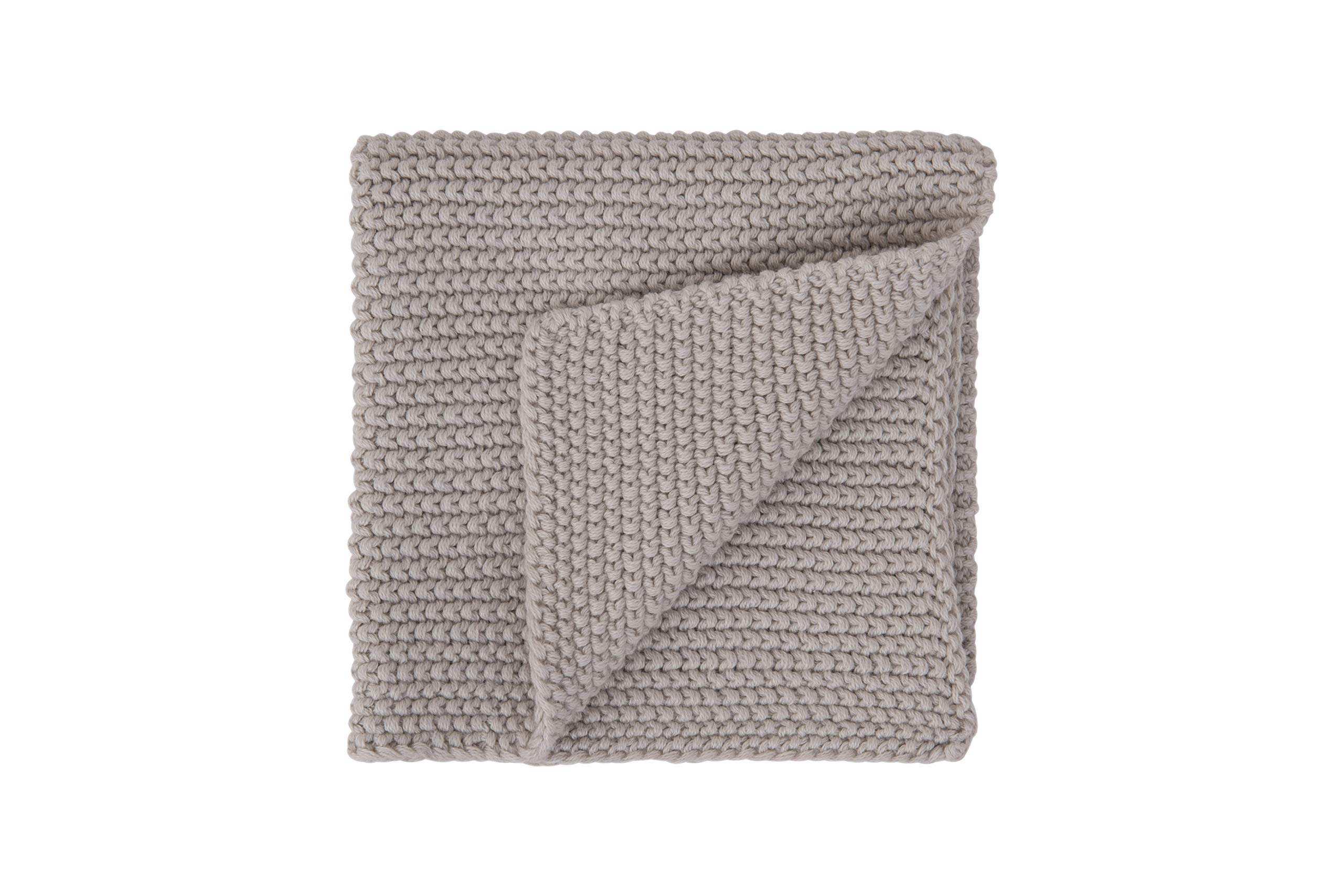 Square Cotton Knit Dish Cloths (Set of 2 Pieces)