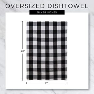 DII French Style Tabletop Kitchen Collection, Dishtowel Set, 18x28, Assorted French Grain, 3 Piece