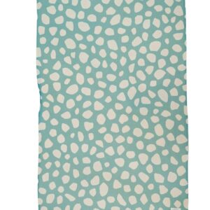 Desert Aqua 2 Pack || Not Your Ordinary Kitchen Towels || Dish Towels || Tea Towels || Waffle Weave Microfiber || Designer Prints || Highly Absorbent || Hanging Hook (Turquoise)