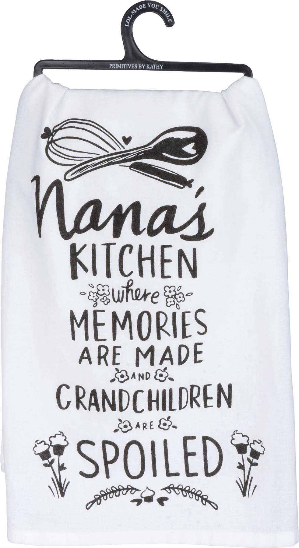 Primitives by Kathy Nana Towel Set - Nana is The Name Spoiling and Nana's Kitchen Where Memories