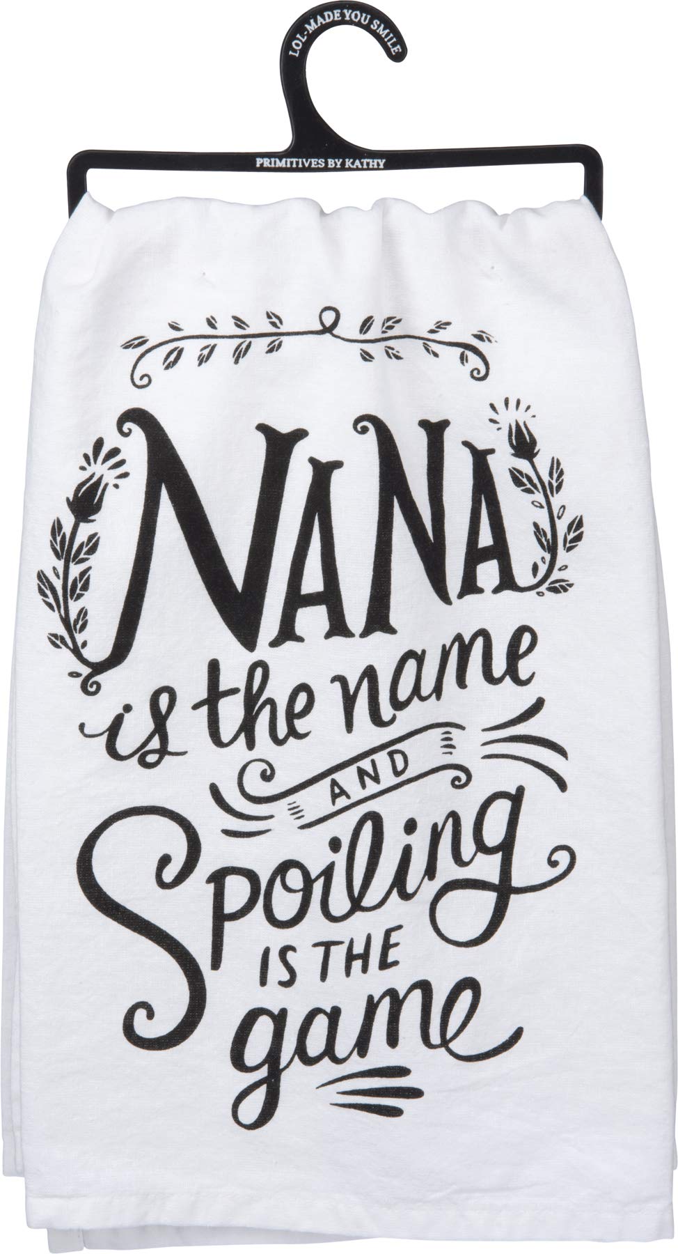 Primitives by Kathy Nana Towel Set - Nana is The Name Spoiling and Nana's Kitchen Where Memories