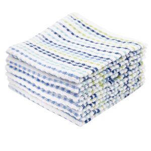 ritz pebble bar mop cloth, cool blue green, 6 piece set