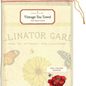 Cavallini & Co., Garden Pollinator Vintage Kitchen / Tea Towel