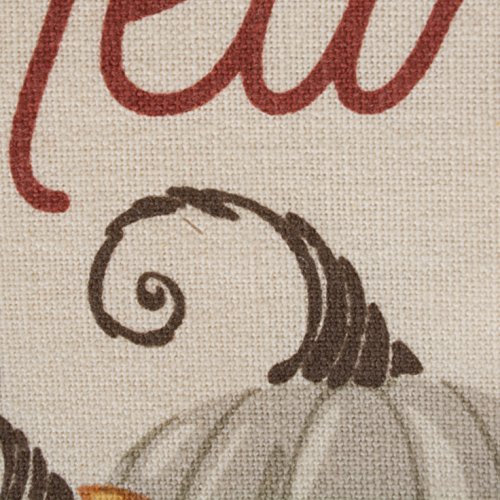 DII Fall Kitchen Towels for Kitchen Decorative Cotton Dish Towel Set, 18x28, Grateful Heart, 2 Count