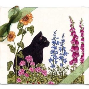 Alice's Cottage AC3414 Black Cat Flour Sack Towel (Set of 2)